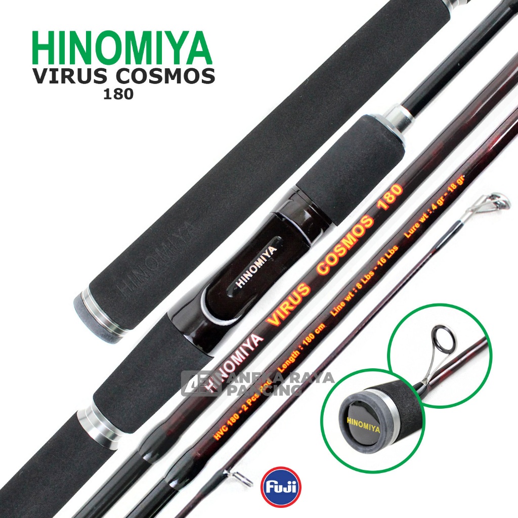 Jual Joran Hinomiya Virus Cosmos 180 | Spinning | Aneka Raya Pancing ...