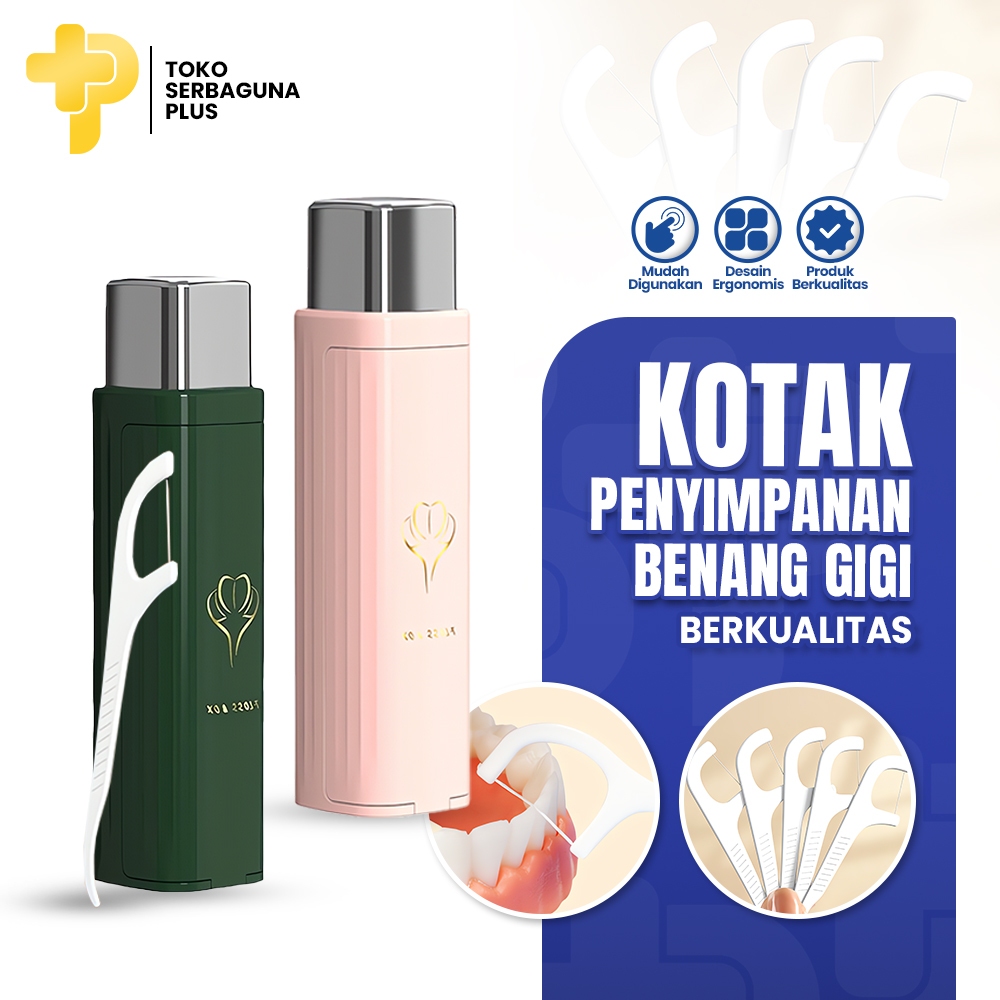 Jual Kotak Penyimpanan Benang Gigi Box Dental Floss Pembersih Gigi ...
