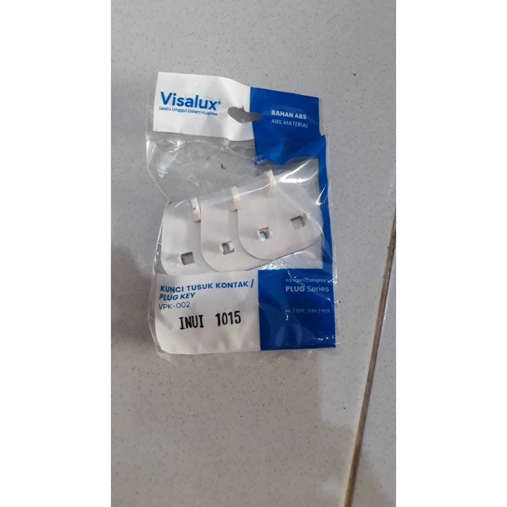 Jual Visalux Plug Key 13A 3 pcs | Shopee Indonesia