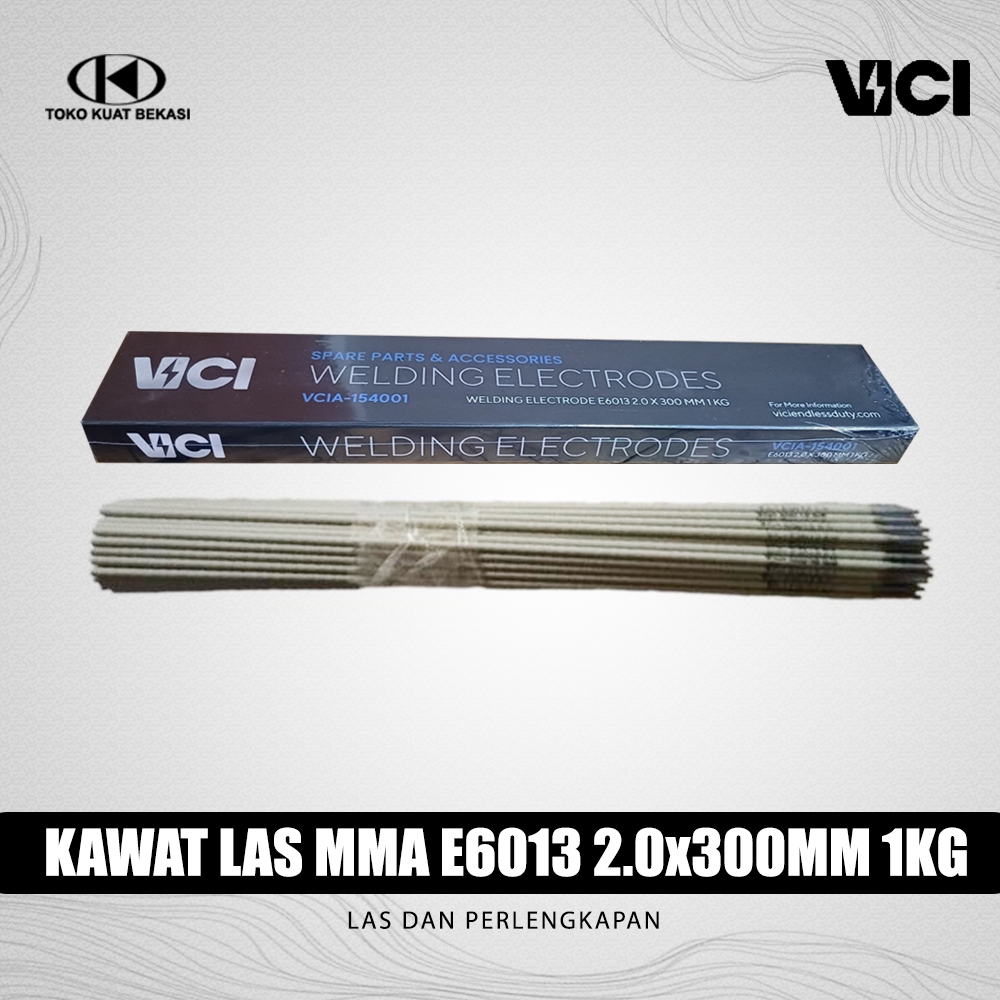 Jual VICI Kawat las E6013 2.0 X 300mm VCIA-154001 1KG / Welding electrodes | Shopee Indonesia