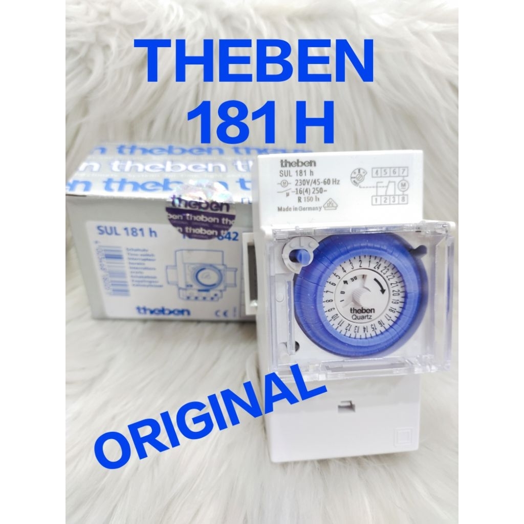 Jual timer analog theben Made in Germany sul 181h/timer theben original ...