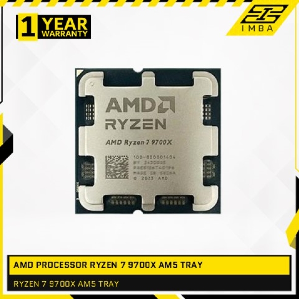 Jual AMD Ryzen 7 9700X [8C/16T, 3.80-5.50Ghz - Zen 5 | AM5] 1YT ...