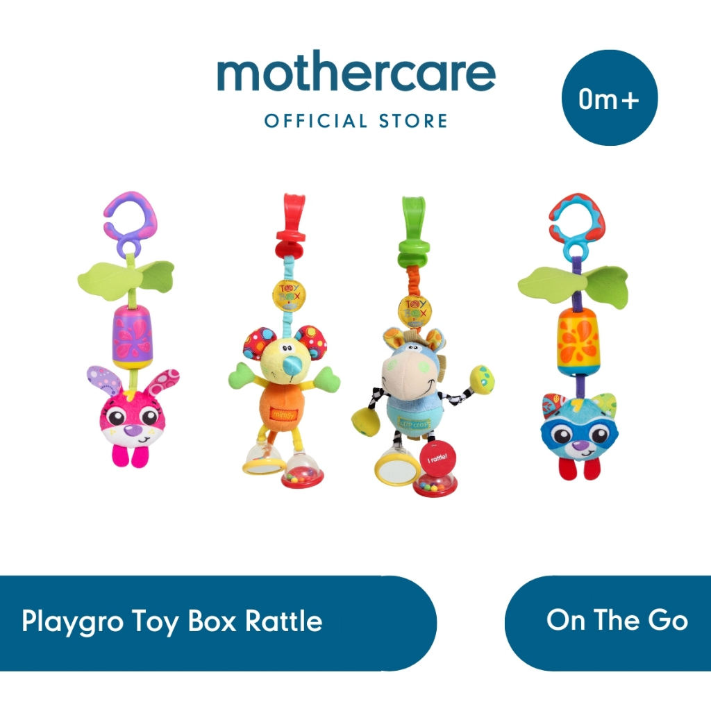 Jual Playgro Toy Box Rattle Toys - Mainan Edukasi Sensorik Gantungan ...