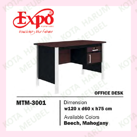 Jual meja tulis 1/2 biro meja ketik meja kantor 1/2 biro meja office ...