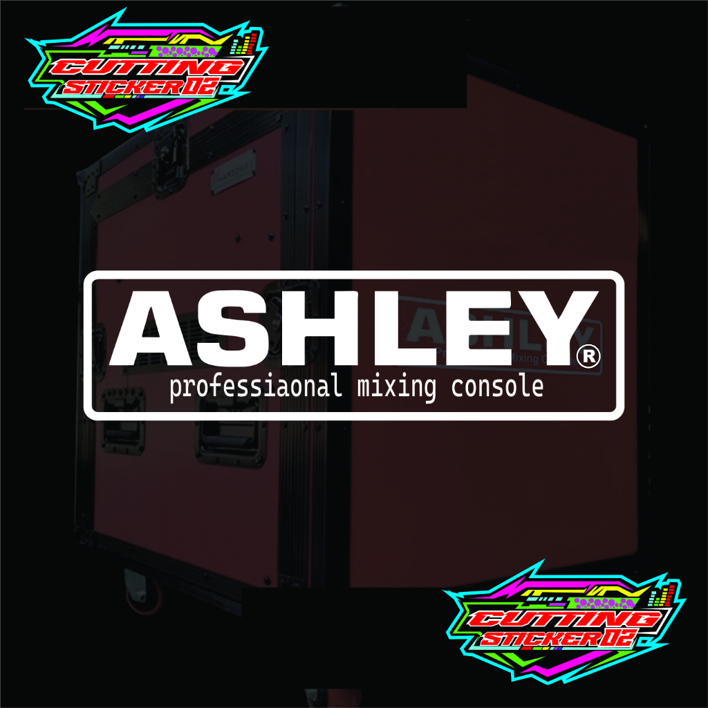Jual Cutting Stiker Hardcase Box Sound System Ashley Mixer Console ...