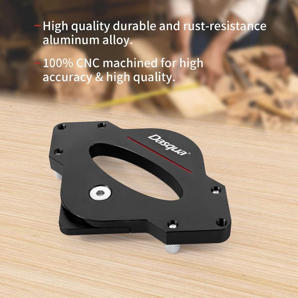 Jual Dasqua Corner Radius Template Router Jig penanda Pola tepi sudut ...