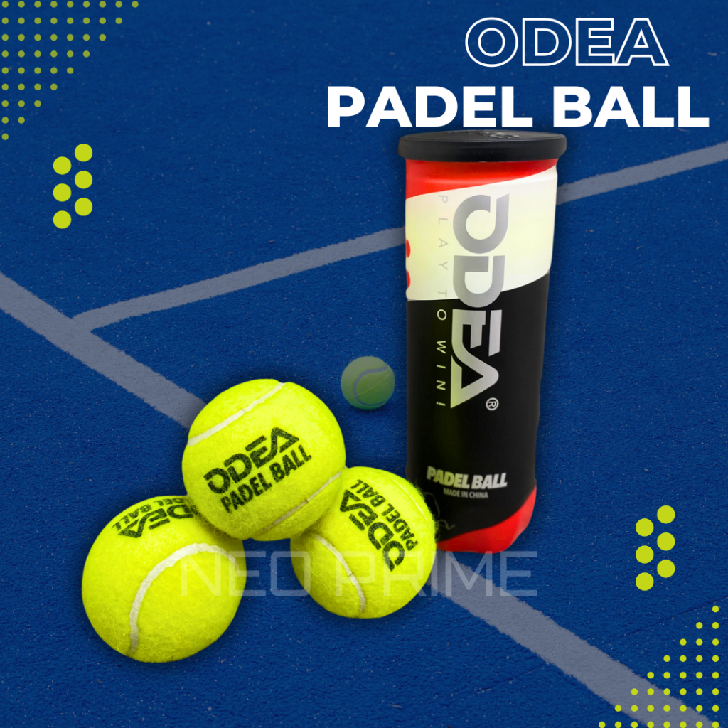 Jual Bola Padel Odea Isi 3 Padel Ball Odea | Shopee Indonesia