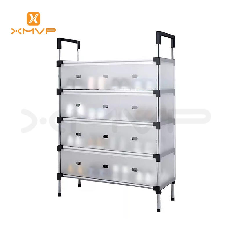 Jual XMVP Rak Sepatu Tertutup Anti Debu Serbaguna, Gantungan Tas ...