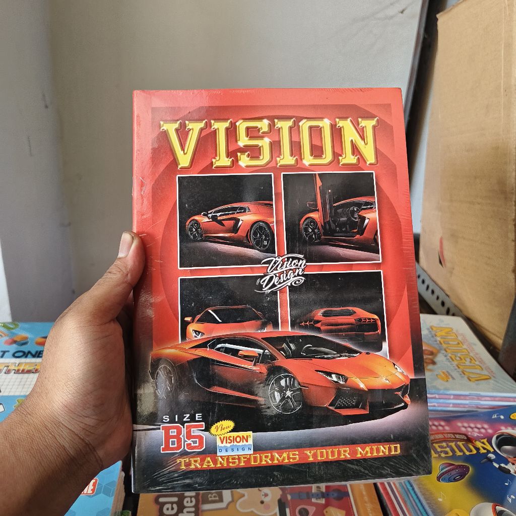 Jual Buku tulis VISION 42 Lembar, Ukuran lebih besar dari vision 38 ...
