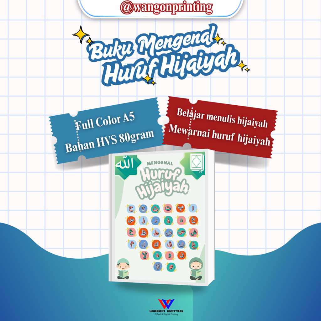 Jual Buku Belajar Menulis & Mewarnai Huruf Hijaiyah Anak Mengaji ...