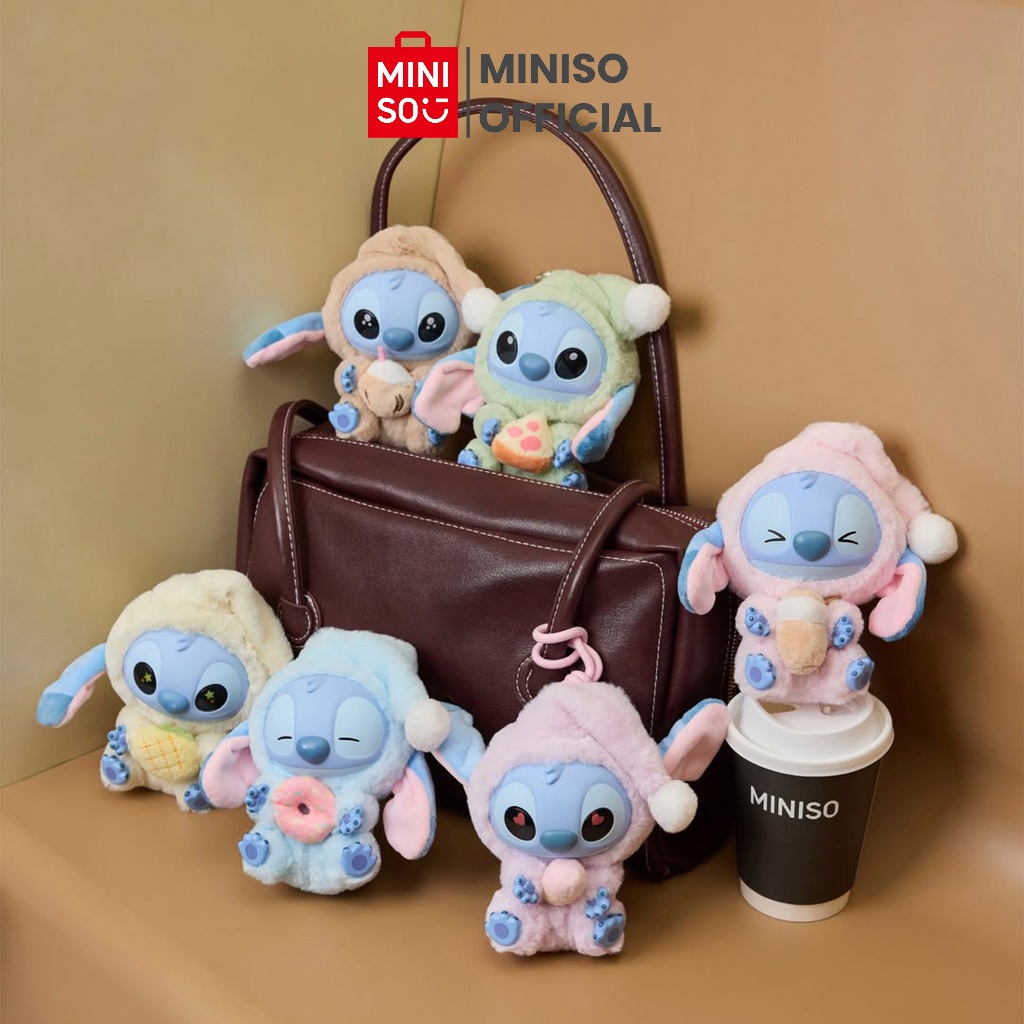 Jual MINISO Disney Stitch Eat Something Before Sleep Collection Vinyl ...