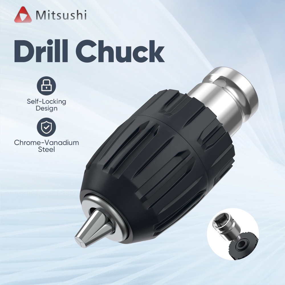 Jual Mitsushi Adapter Bor impact Kunci Pas Sock Kepala Bor Keyless ...