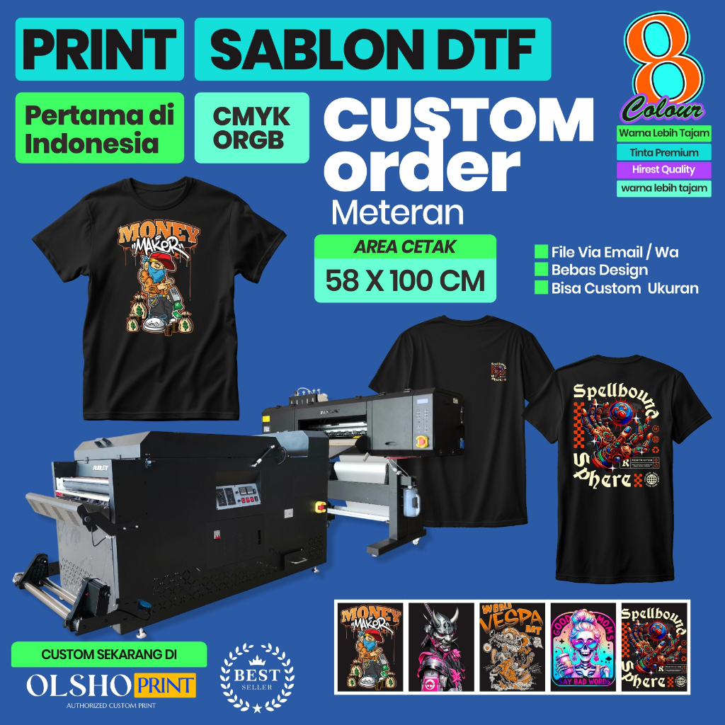 Jual OLSHOPRINT - CUSTOM PRINT SABLON DTF PREMIUM DTF KAOS JACKET ...