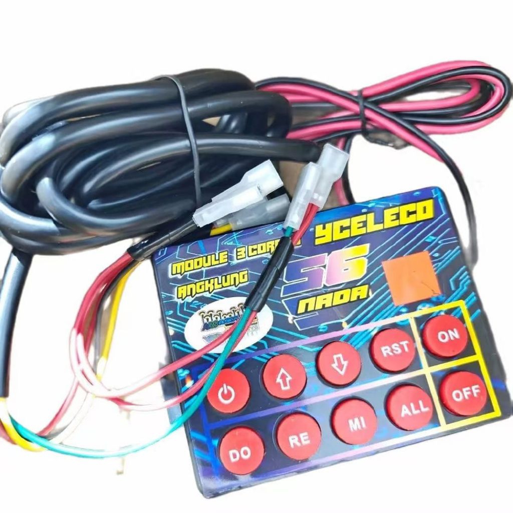 Jual Modul Klakson Telolet 3 Corong 56 Nada & 30 Nada Basuri Terbaru 12 ...