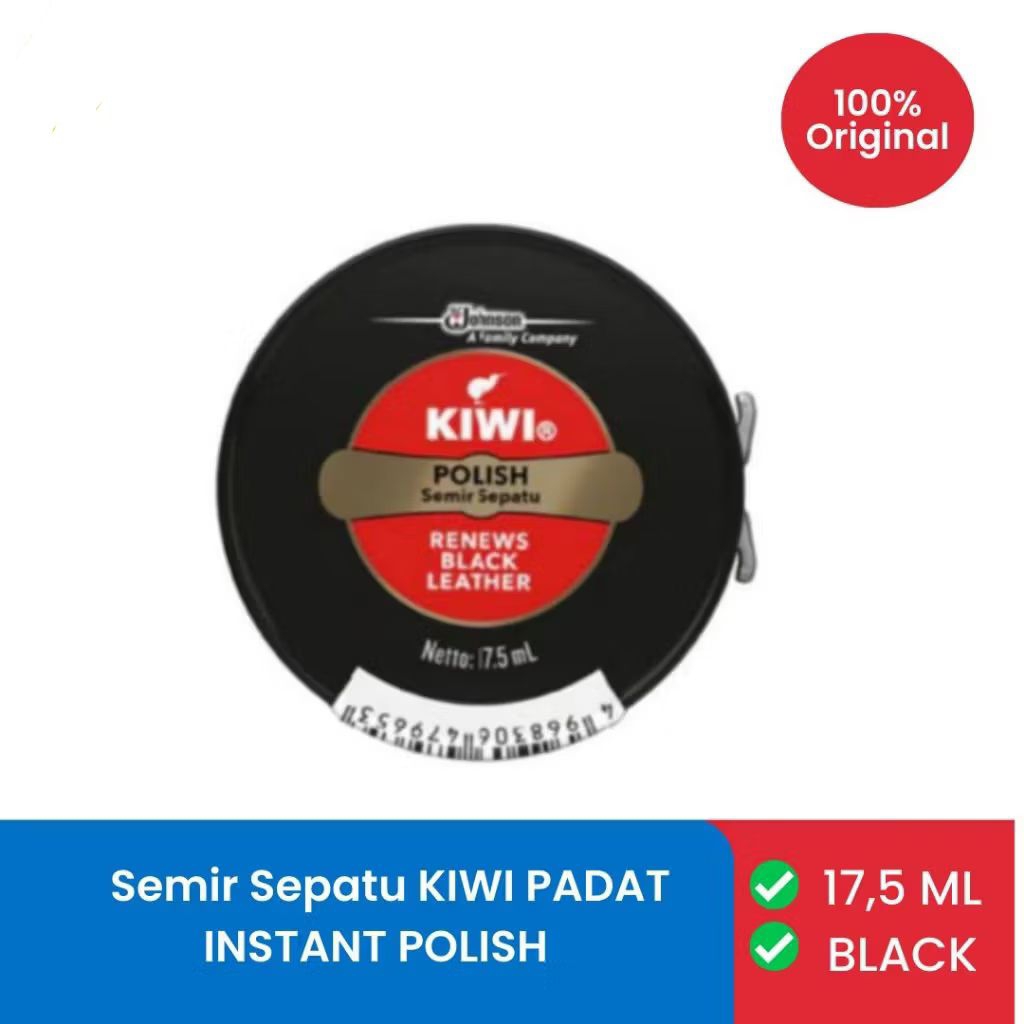 Jual Semir Sepatu Kiwi Padat 17,5ml / Kiwi Paste SP 17,5ml | Shopee Indonesia