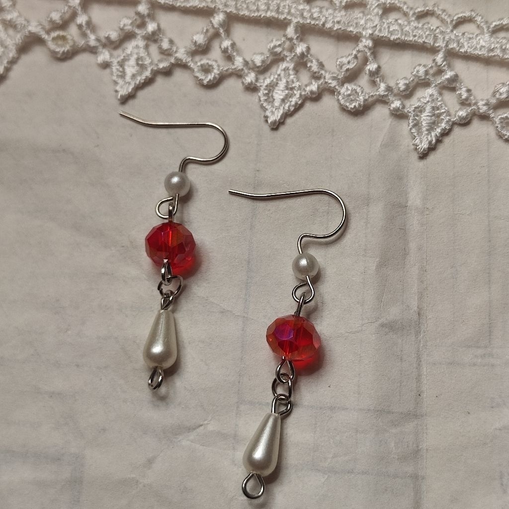 Jual Y2K Earring Anting Red Vampy Coquette Dark Coquette Vampire Goth ...