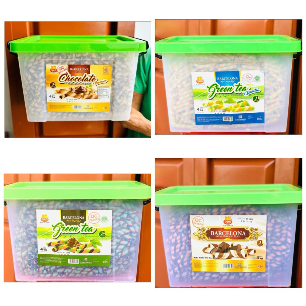 Jual Astor Barcelona 4kg box plastik / Astor roll 4kilogram free ...