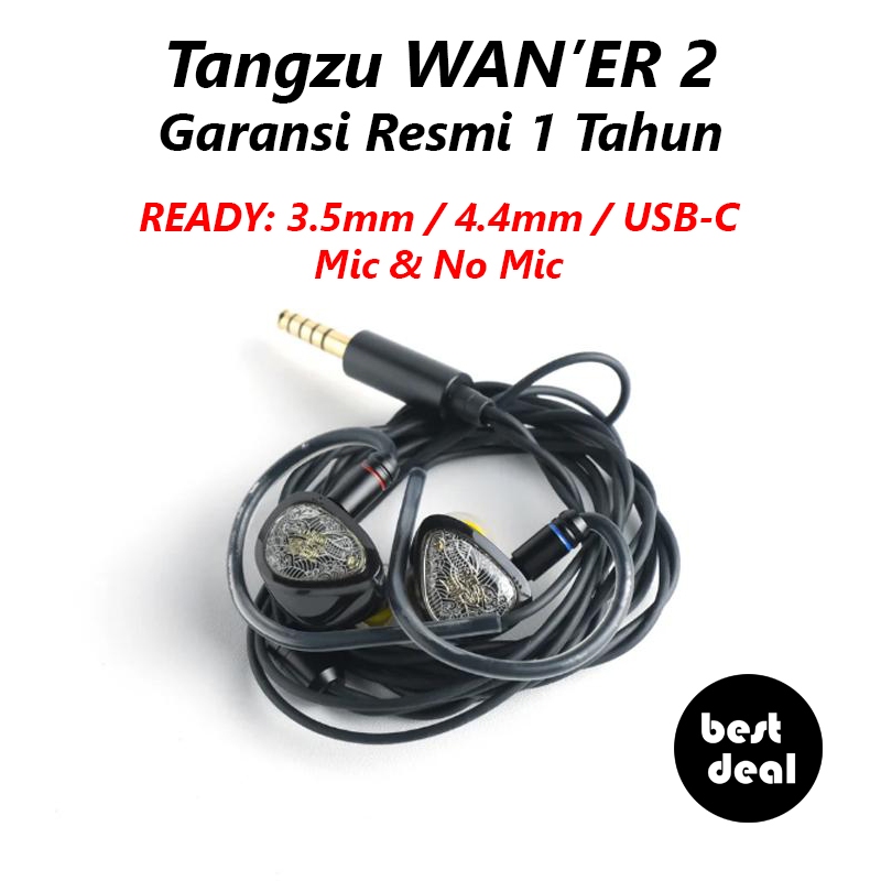 Jual Tangzu Waner 2 / Wan Er S.G 2 10mm Dynamic Driver In Ear Monitor ...