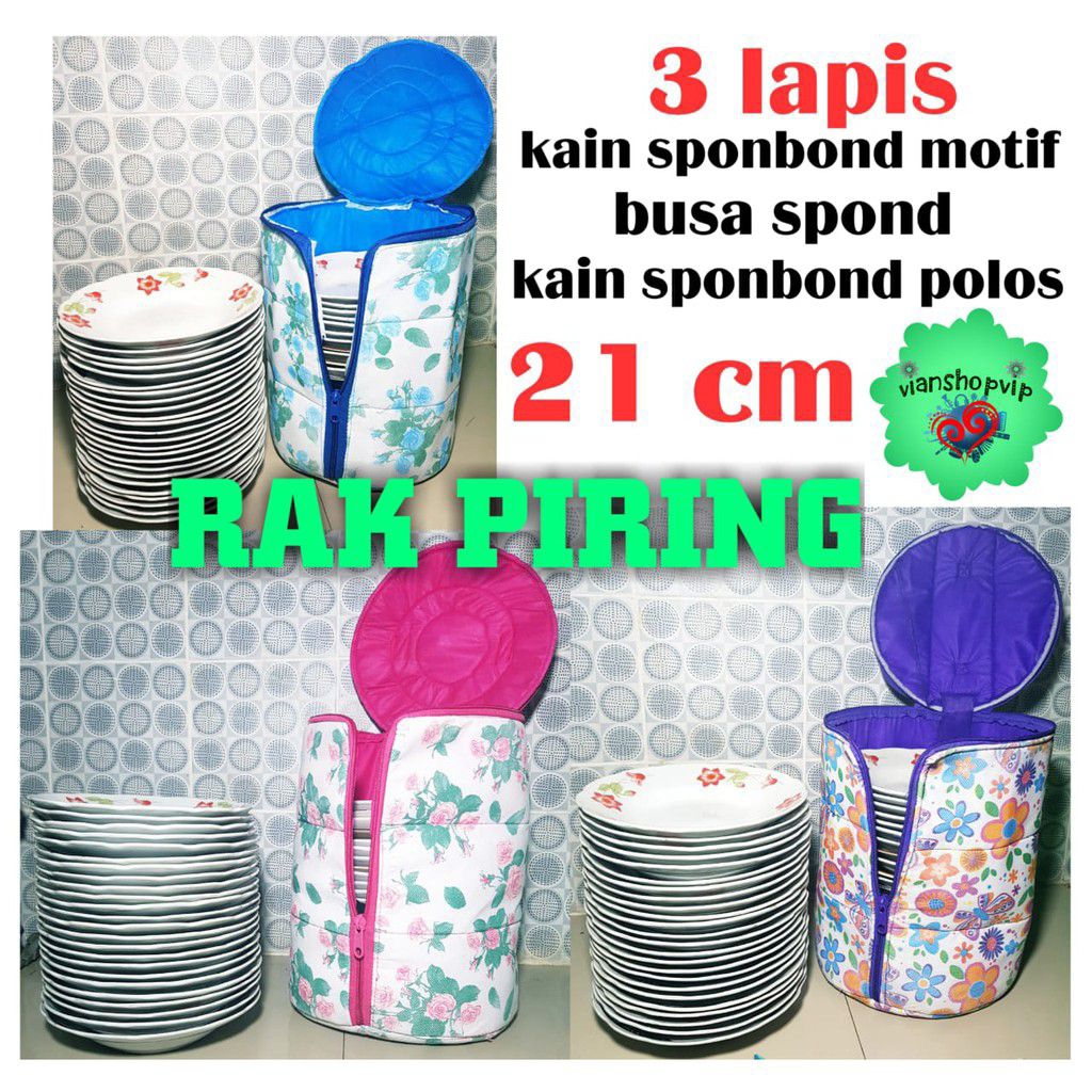 Jual RAK PIRING DAN MANGKOK 2 LAPIS, TAS PIRING, TEMPAT PIRING, BOX ...