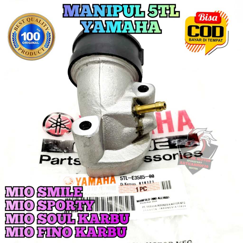 Jual Intake Manipol 5TL Asli Original Motor Yamaha Mio Smile , Mio ...