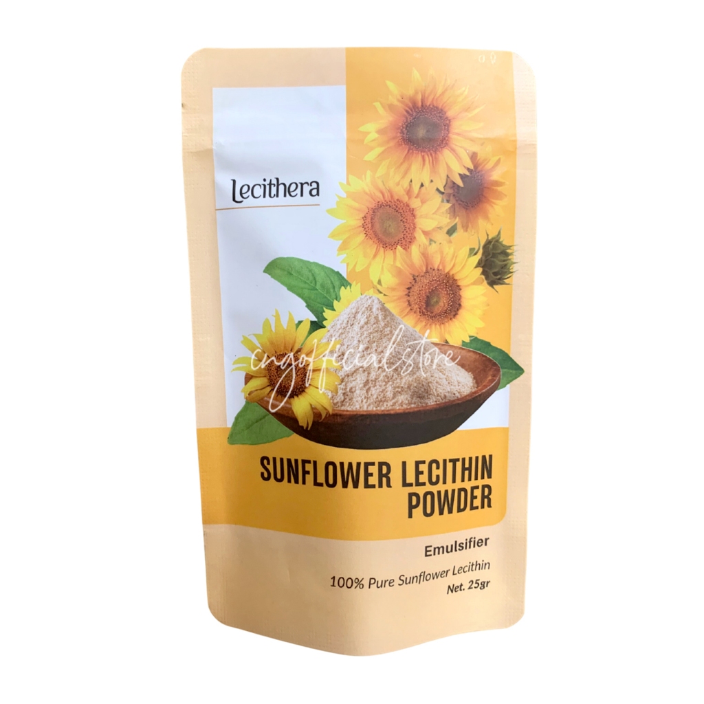 Jual Lecithin Powder SUNFLOWER Halal | Emulsifier Lesitin Bubuk Biji ...