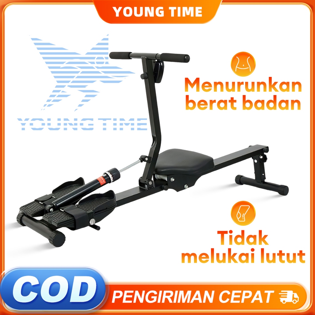 Jual 【YT】Rowing Machine Mesin Olahraga Duduk Dayung Alat Fitness/Gym ...