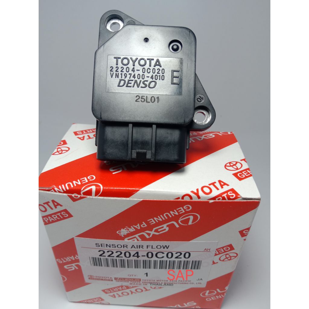 Jual SENSOR AIR FLOW TIPE E INNOVA BENSIN FORTUNER BENSIN VIOS YARIS ...