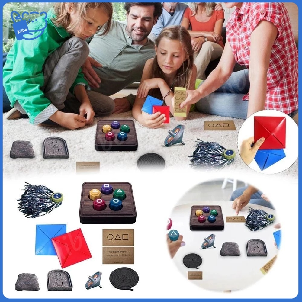 Jual Tradisional Korea Game Set game Gonggi / Ddakji/Biseokchigi Korean ...