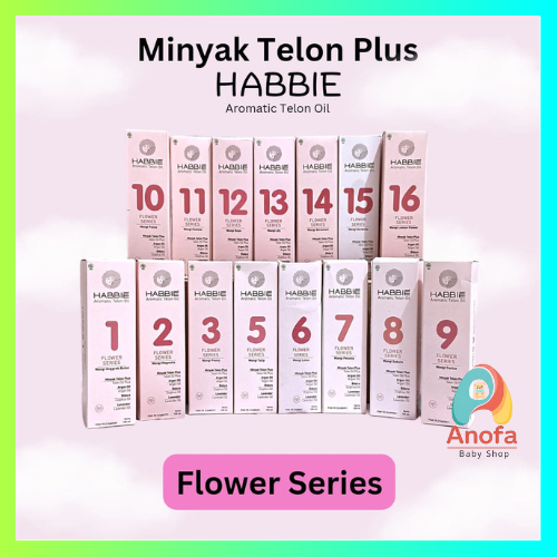 Jual HABBIE Aromatic Telon Oil Flower Series 100ml - Minyak Telon Bayi ...
