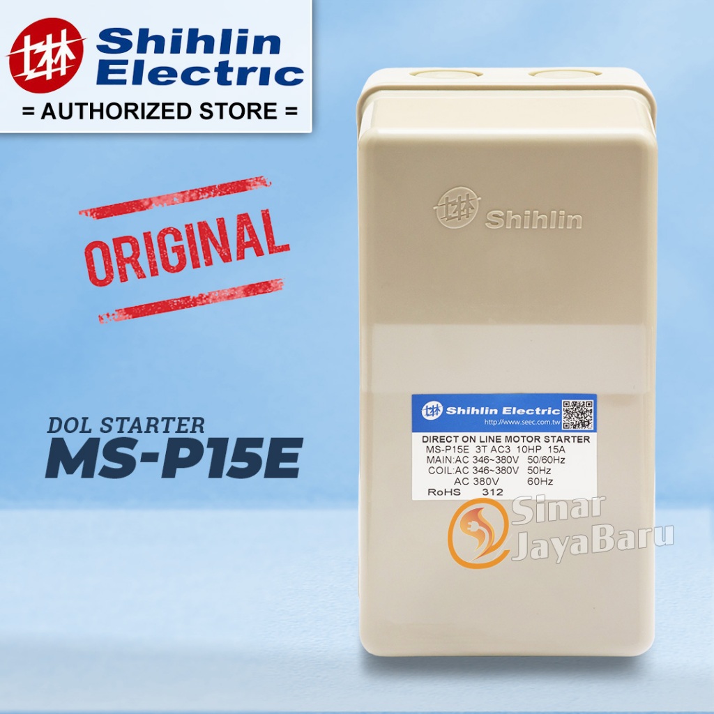 Jual SHIHLIN DOL Magnetic Motor Starter MSP15E MS-P15E | Shopee Indonesia