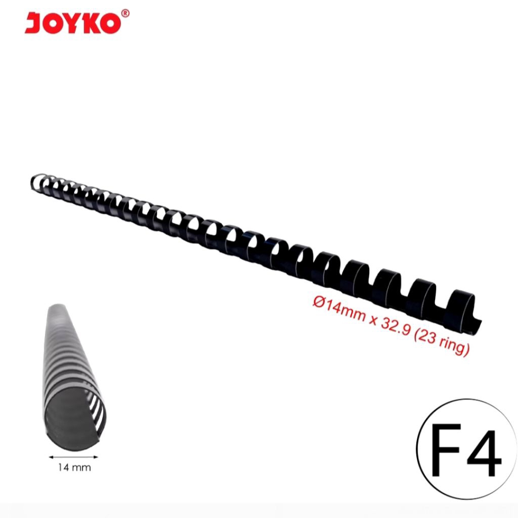 Jual Joyko RPC-23-14 Ring Plastik Comb Folio Uk.14mm Round / Spiral ...