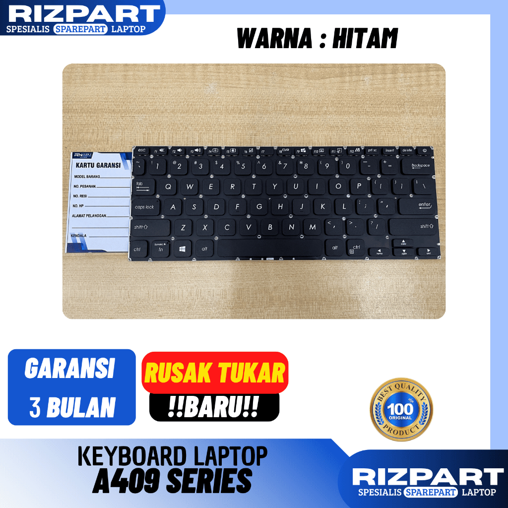 Jual PROMO!! KEYBOARD LAPTOP ASUS VIVOBOOK 14 A409 A412 X409 A412F ...