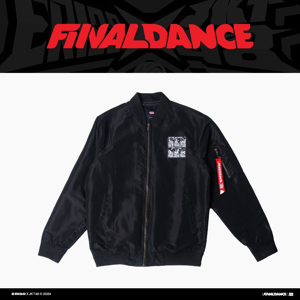 Jual Erigo Bomber Last Dance Generik Black - Jaket Bomber Unisex ...