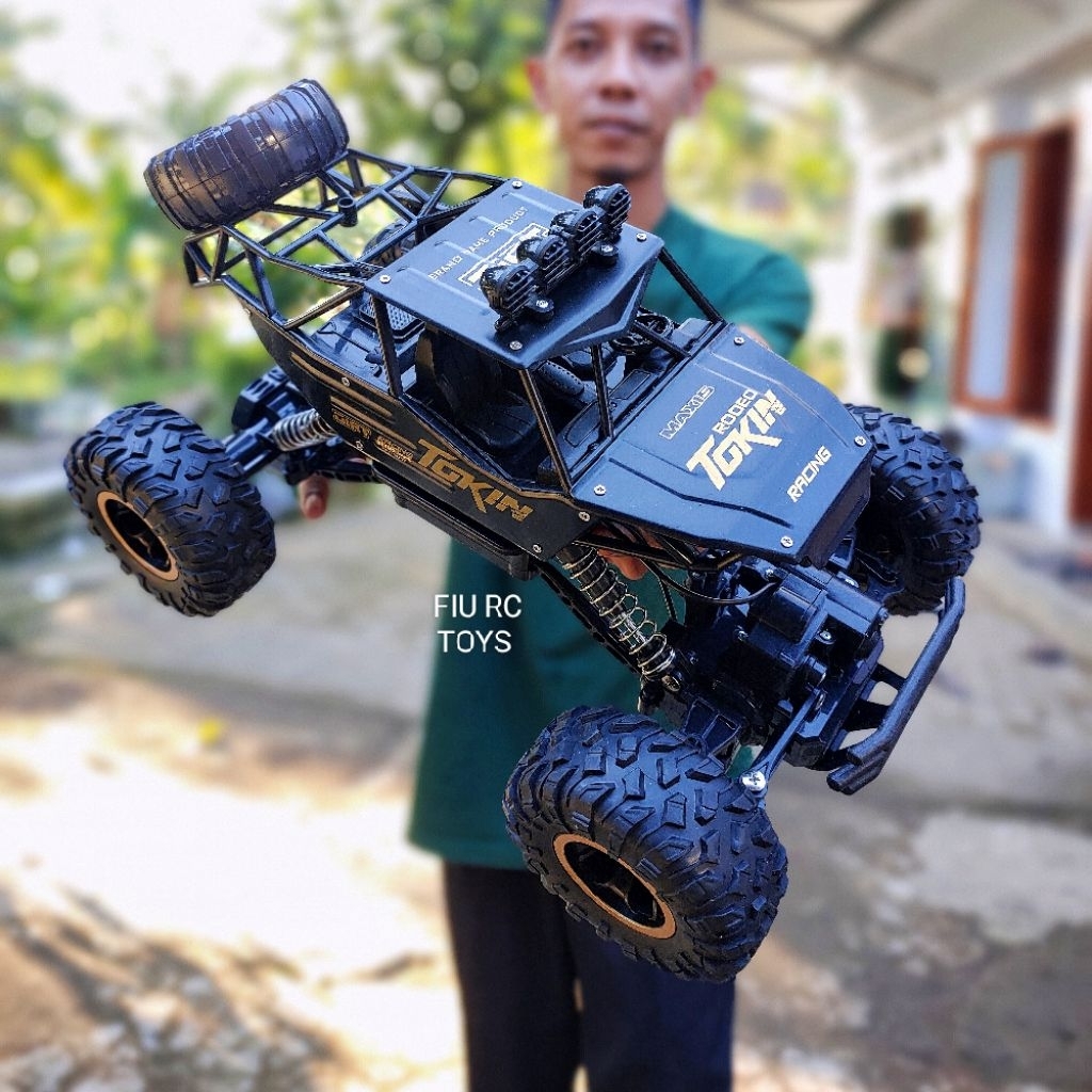Jual Mobil Remote Control Offroad 4WD Skala 1:12 – RC Jumbo Metal Body ...