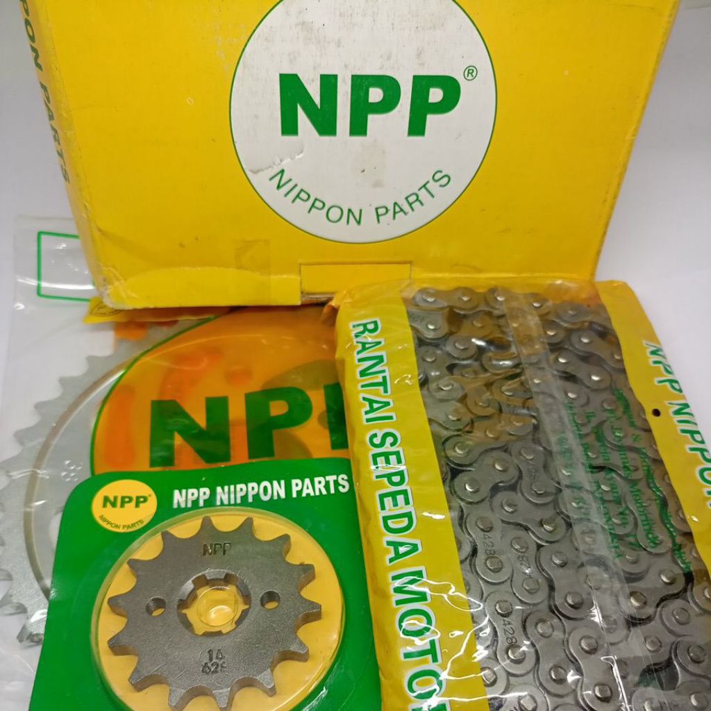 Jual GEARSET NEW SATRIA FU 2016 FI (140- NEW FU 150 FI)ORIGINAL NPP | Shopee Indonesia