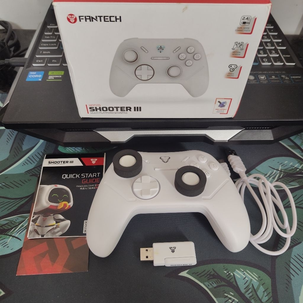 Jual Fantech WGP13S / WGP 13s Shooter III 3 Wireless Gamepad Hall ...