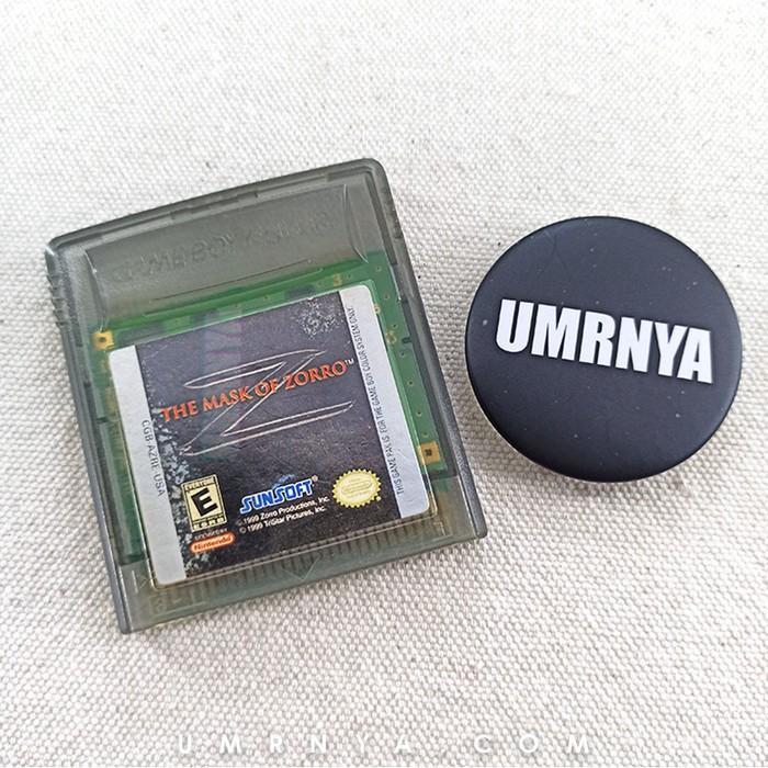 Jual Kaset Original The Mask Of Zorro Zoro Nintendo Gameboy GBA Color ...
