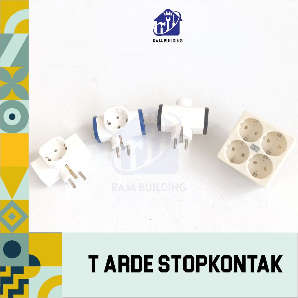 Jual TERMINAL ARDE/STOP KONTAK TEE ARDE 3LUBANG/STOP KONTAK TEE 4 ...