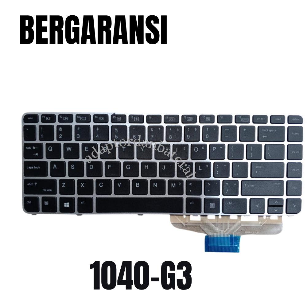 Jual Keyboard Laptop Elitebook Folio 1040 G3 1040-G3 UK (BIG ENTER ...