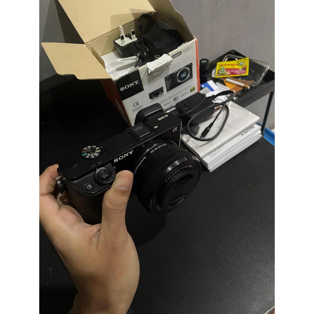 Jual sony a6000 lenskit fullset | Shopee Indonesia