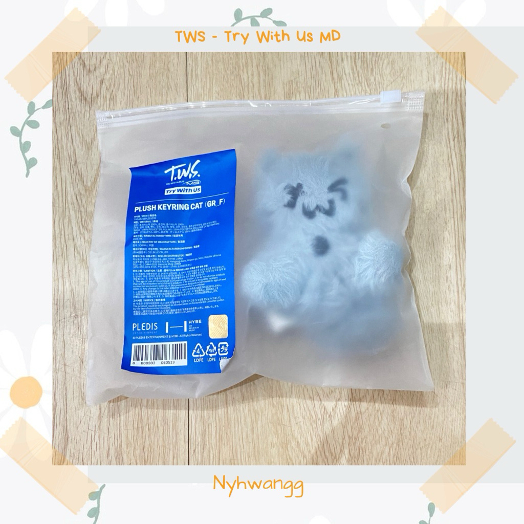 Jual TWS - PLUSH KEYRING CAT VER TRY WITH US OFFICIAL MD [READY STOCK ...