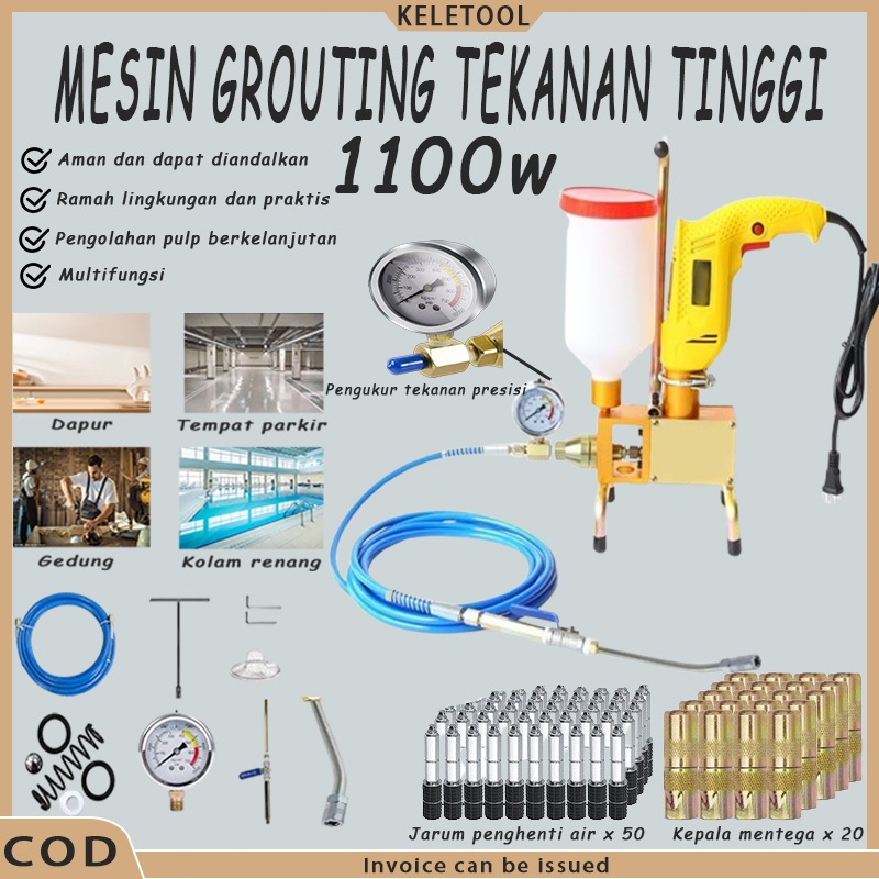 Jual Alat Suntik Beton Mesin Injeksi Beton Grouting Machine ...