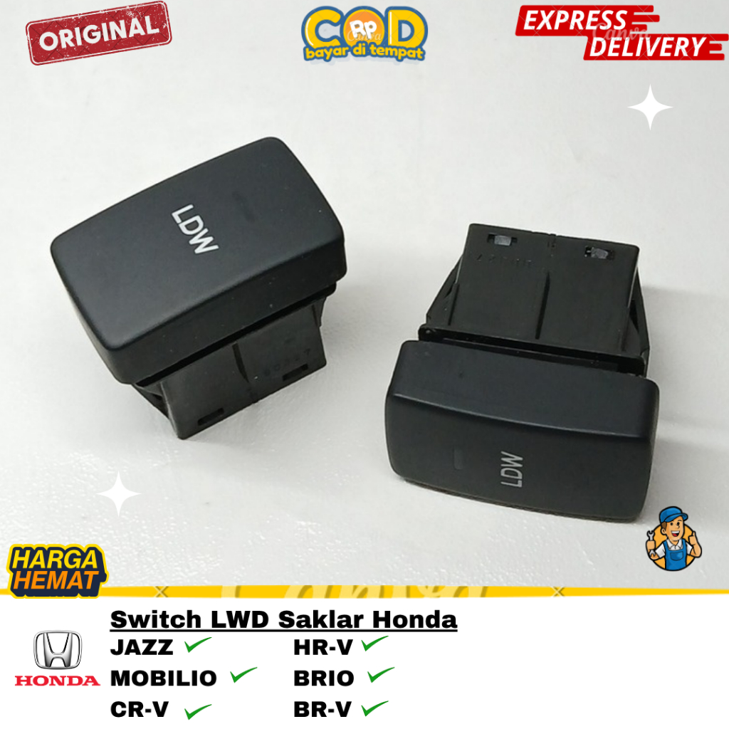 Jual SWITCH / SAKLAR / TOMBOL LDW MOBIL HONDA ORIGINAL | Shopee Indonesia