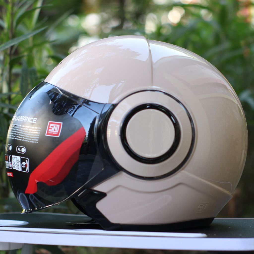 Jual Helm HRV astro helm retro matic premium motorcycle original SNI ...