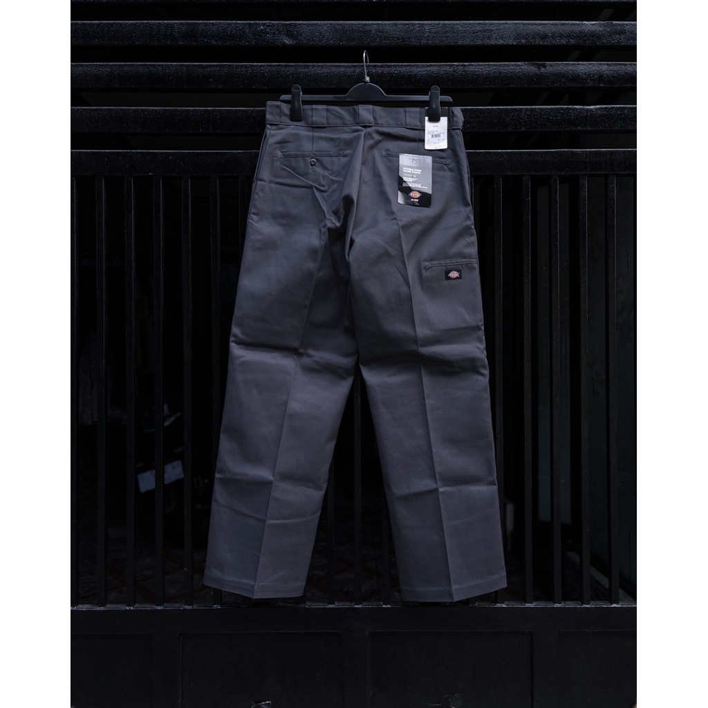 Jual Dickies 85283 Loose Fit Double Knee Work Pants (Charcoal) | Shopee Indonesia