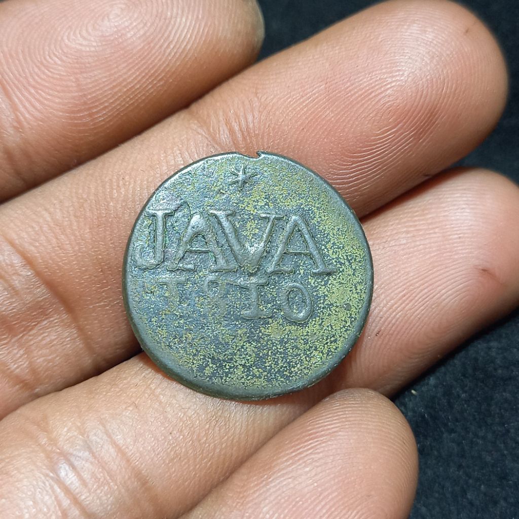 Jual koin kuno java 1810 luis napoleon | Shopee Indonesia