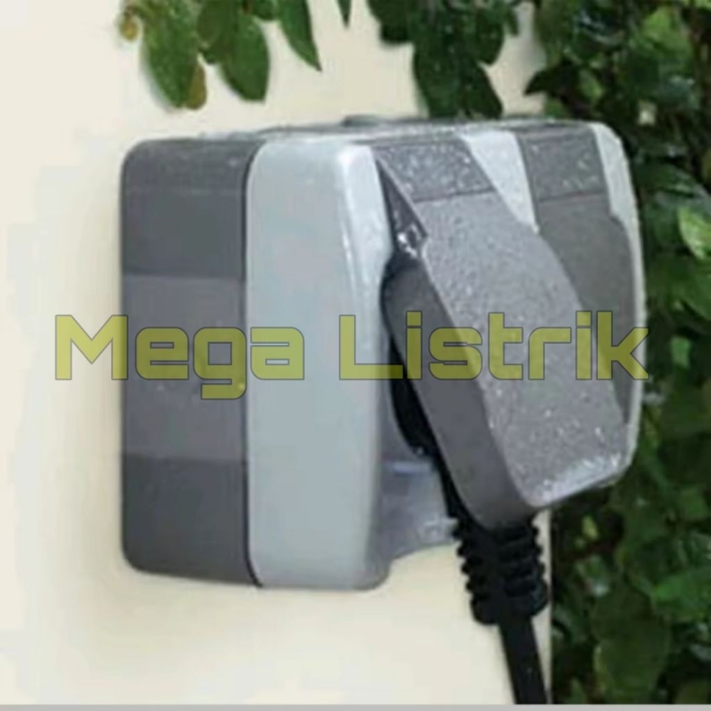 Jual Stop kontak Broco Outdoor tahan cuaca dan kena air hujan | Shopee ...