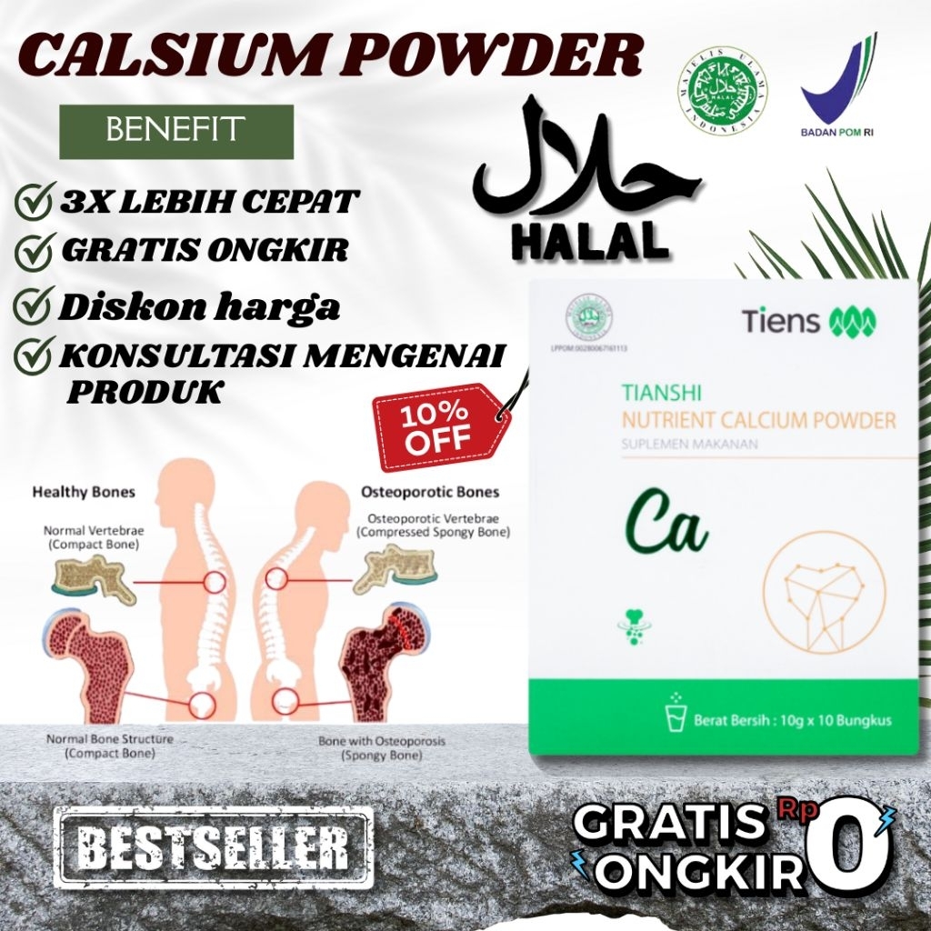 Jual Fitofarmaka peninggi badan nutrient powder // Herbal original ...