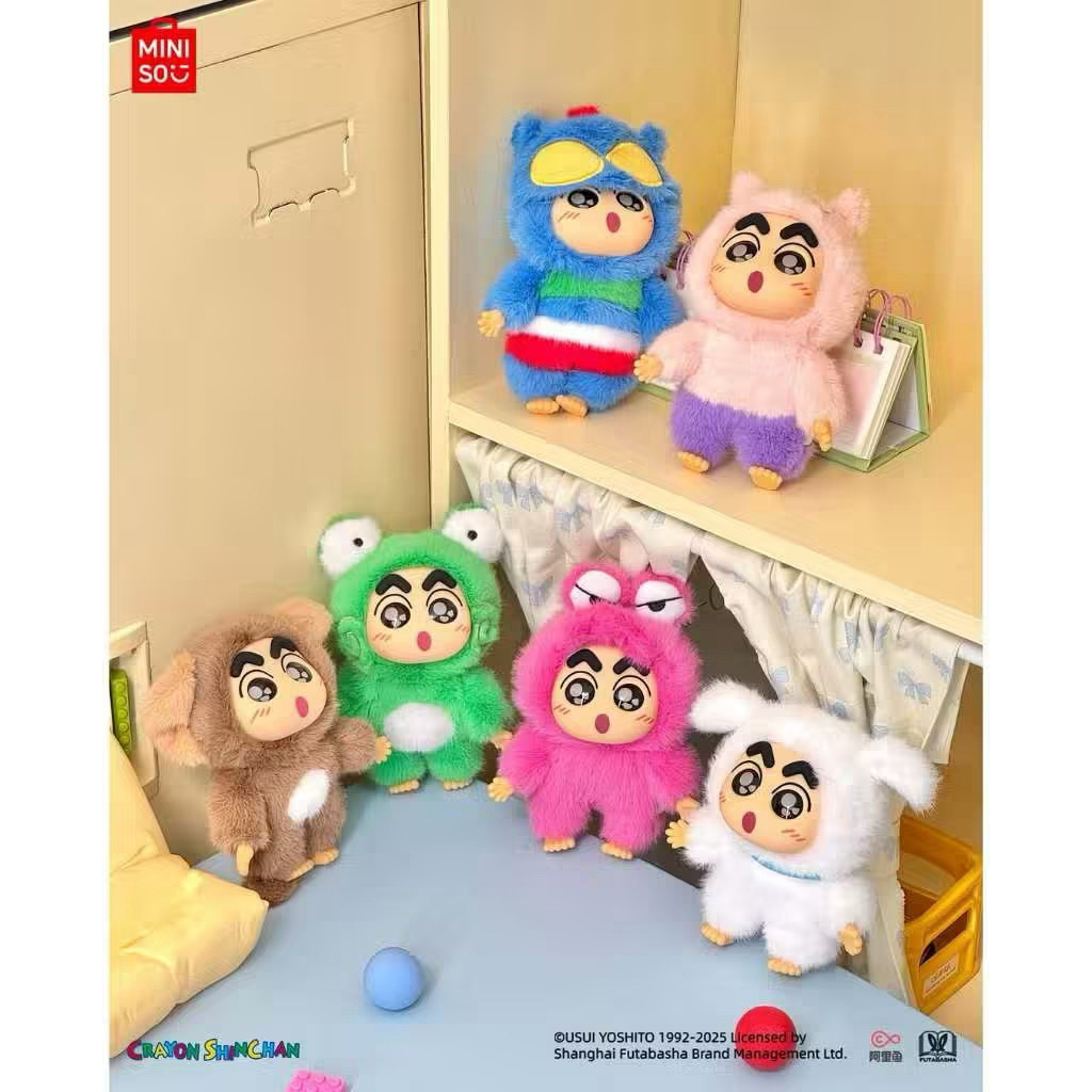 Jual MINISO TOPTOY Crayon Shinchan Super Costume Adventure Plush ...