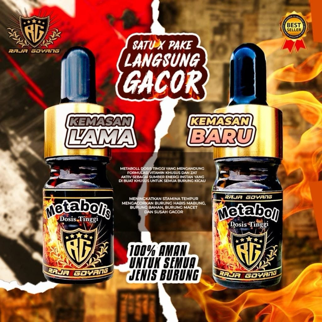 Jual METABOLL METABOLIS RAJA GOYANG DOSIS TINGGI / VITAMIN RG ...